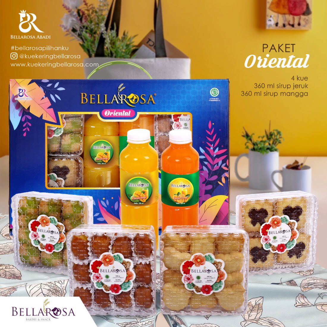Jual Kue Kering Lebaran Terbaru 2021 | Bellarosa