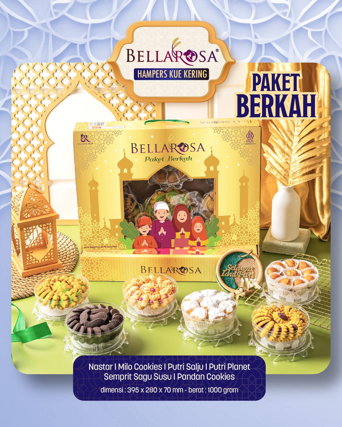 Jual Kue Kering Lebaran Murah dan Terbaru 2024 | Bellarosa