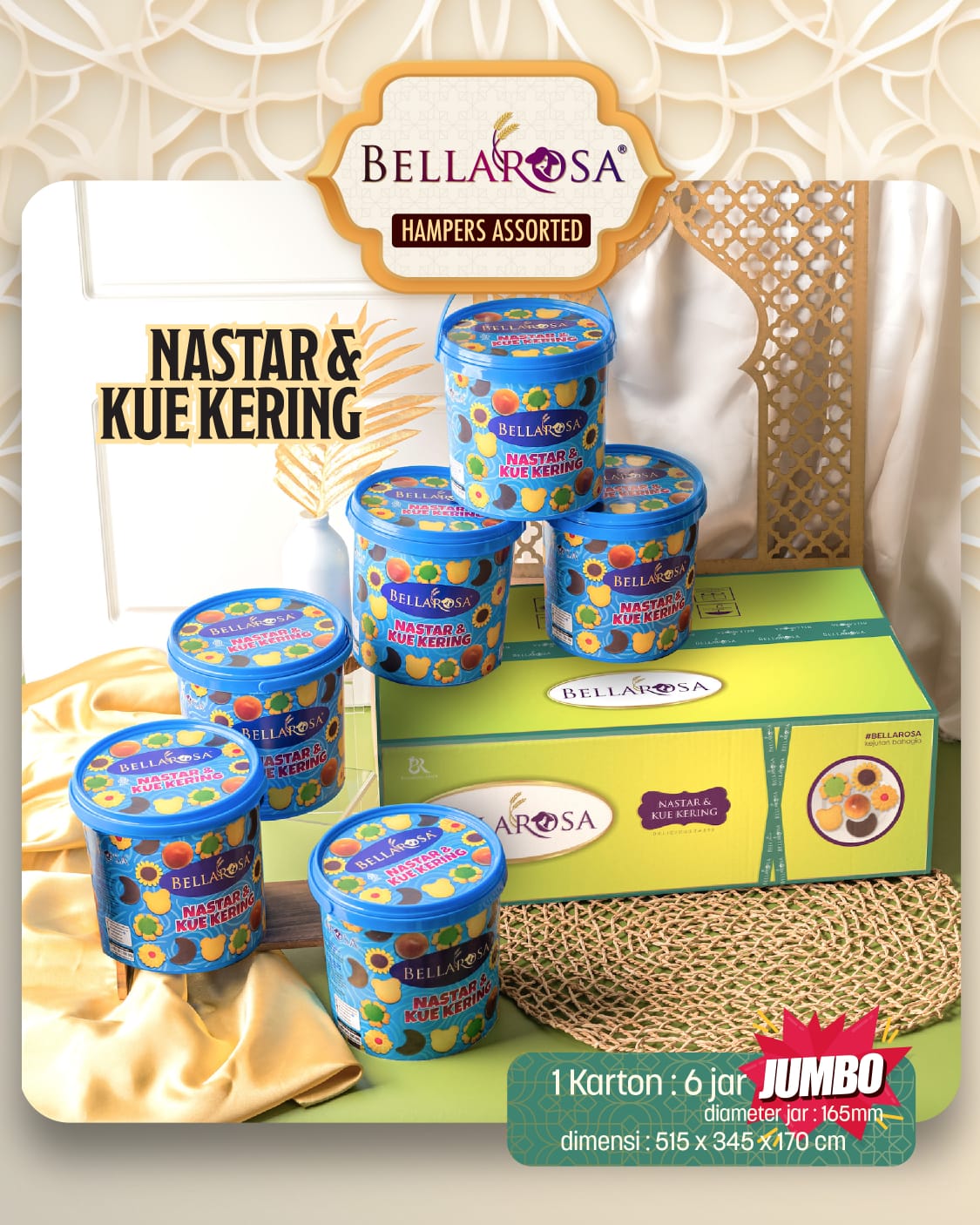 Jual Kue Kering Lebaran Murah dan Terbaru 2024 | Bellarosa